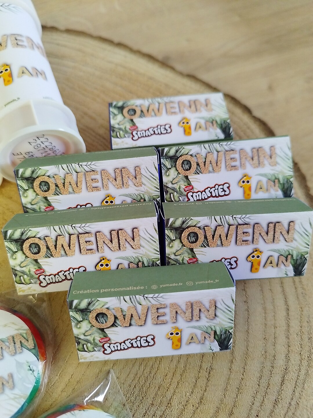 Personalized Smartie Boxes, Personalized Confectionery, Birthday ...