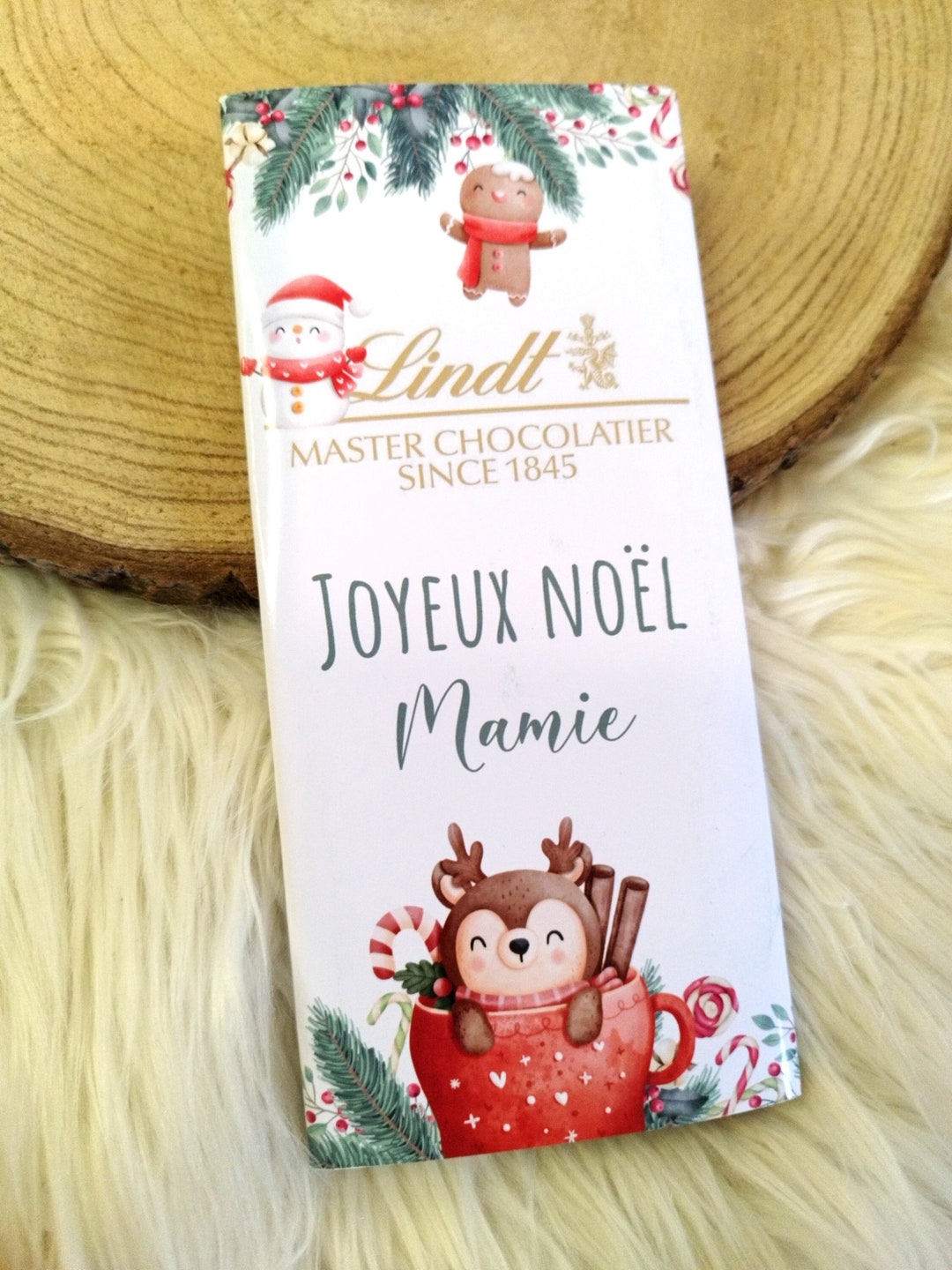 Personalized Chocolate Bar Personalized Christmas Gift - Etsy
