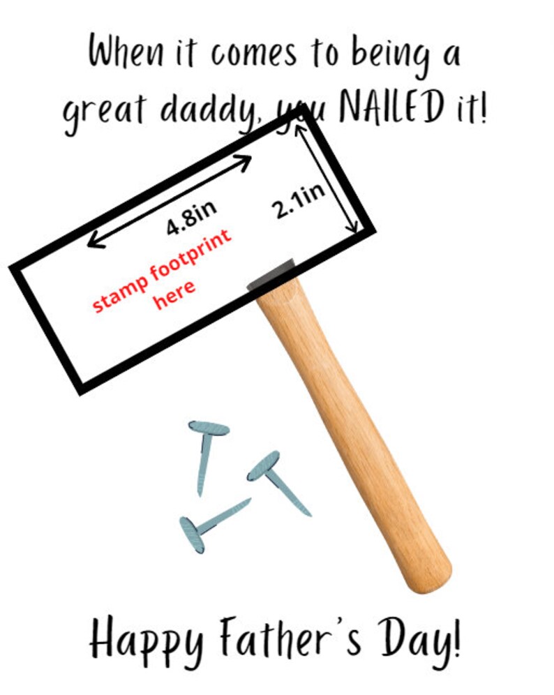 Printable Handprint Art When It Comes to Being a Great Daddy, You ...