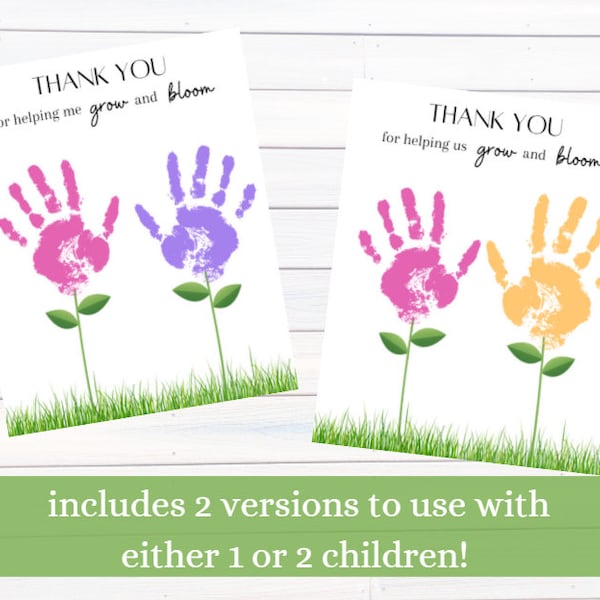 Printable Handprint Art I Love You Deerly Christmas Craft Instant ...