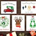 Printable Handprint/and Footprint Art Christmas Bundle Merry Christmas ...