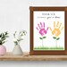 Printable Flower Handprint Art | Thank You for Helping Me Grow and ...