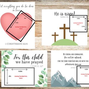 Printable Handprint Art Bundle | Bible Verses for Children | Instant ...