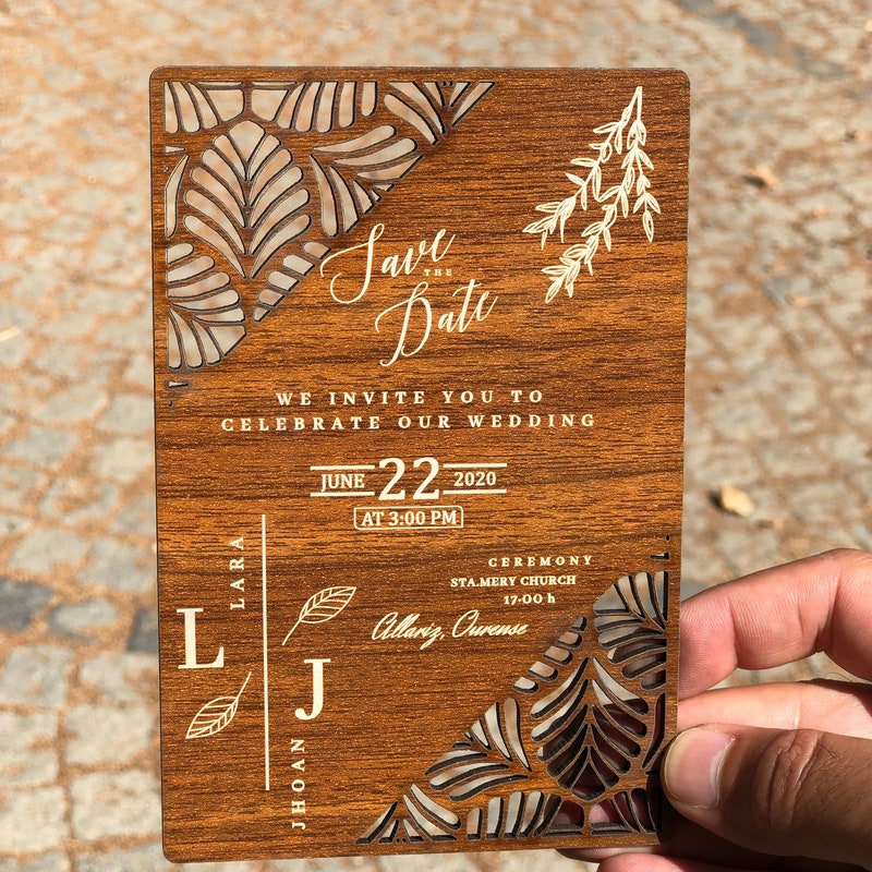 Rustic Invitation - Etsy