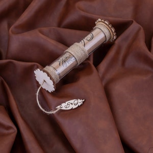 Custom Rustic Scroll Wedding Invitation Wood & Acrylic Wedding Invites ...