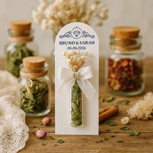 Personalized Wedding Tea Favors – Guest Gift Favours – Bridal Shower ...