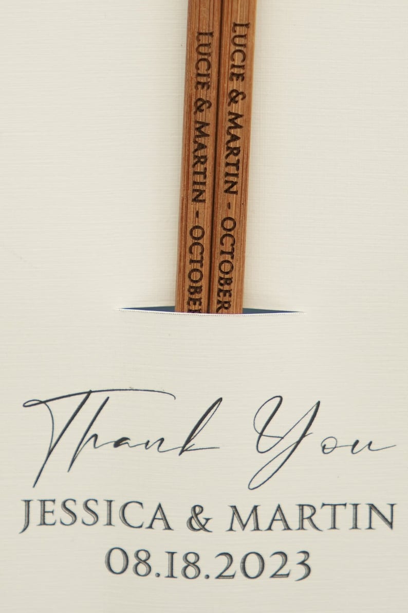 Personalized Wedding Chopsticks: Custom Engraved Party Favors - Etsy