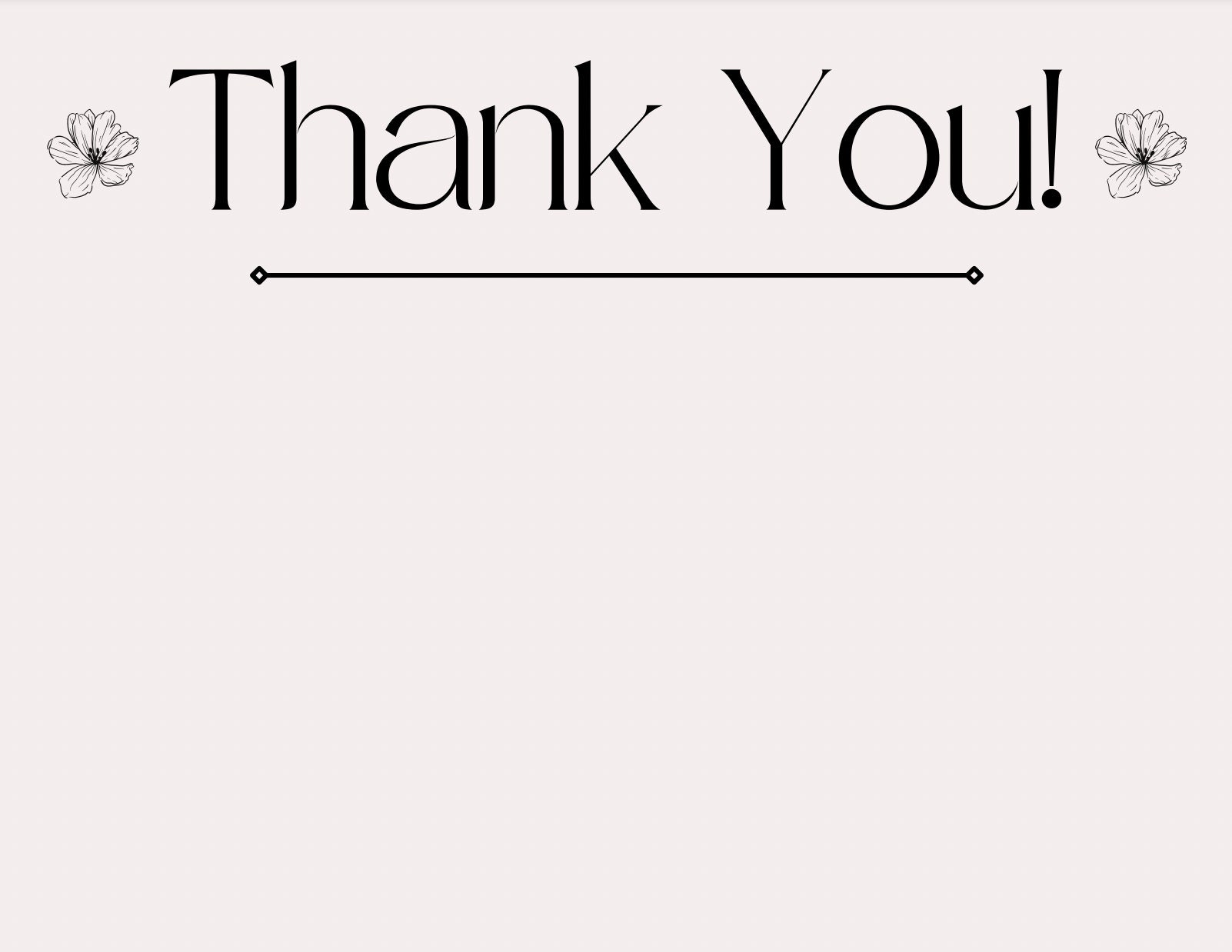 Thank You Card (printable) - Etsy