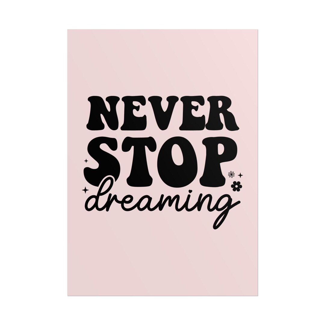 Inspirational Rolled Posters, Motivational Wall Decor, Dreamy Home Art ...