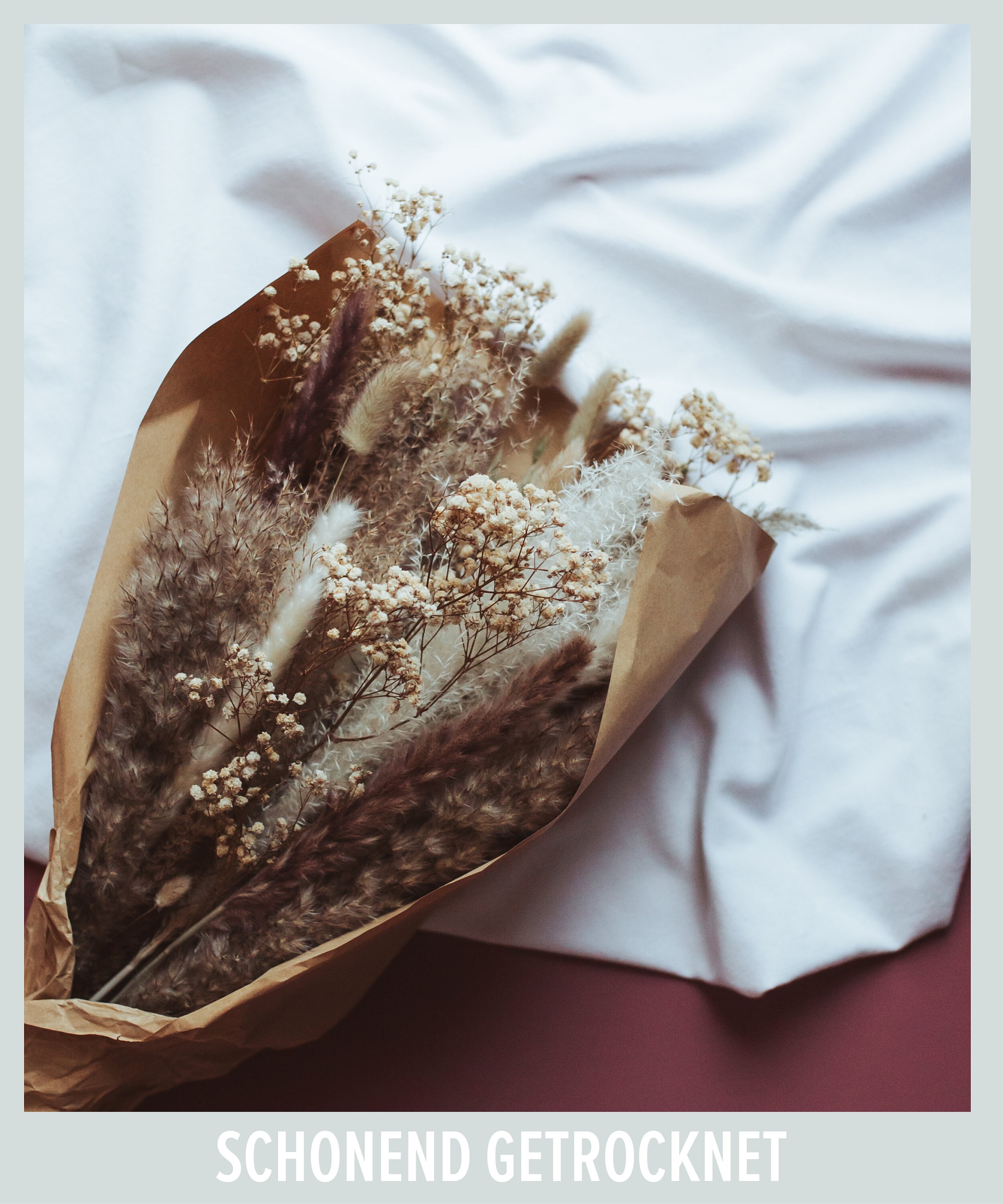 Mia Milano Dry Flowers Bouquet With Pampasgrass I Dried Flowers ...