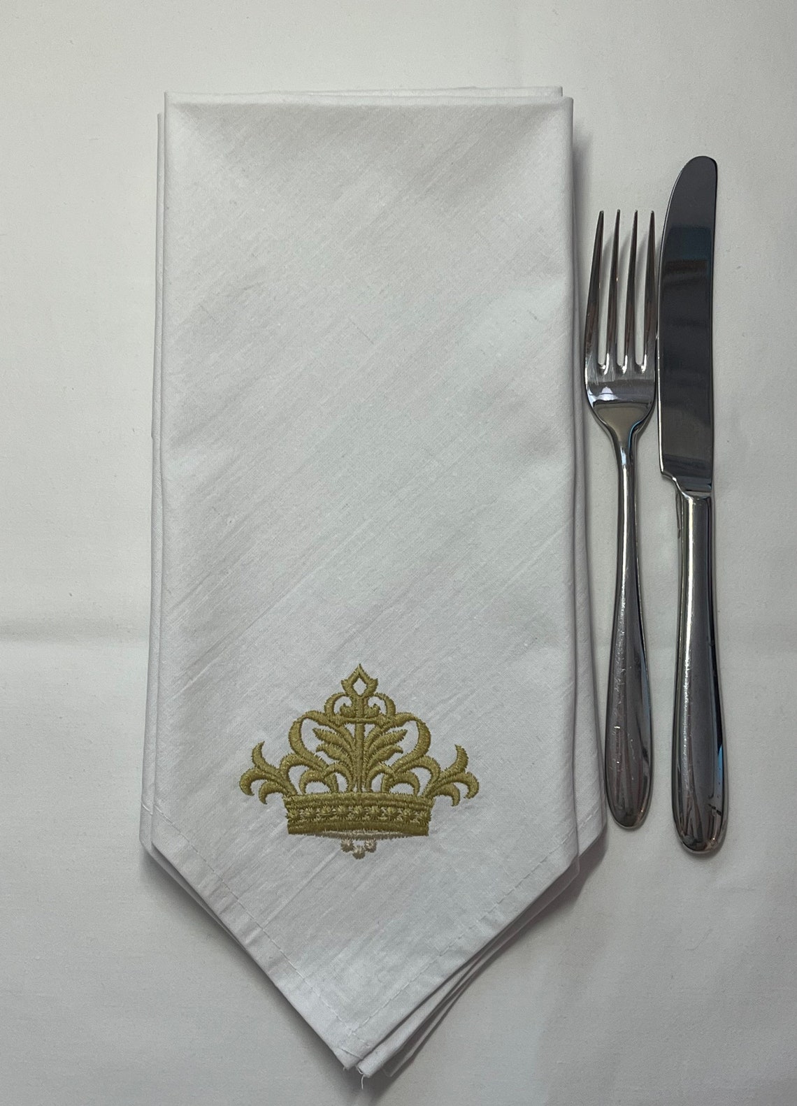 Renaissance Crown Table Napkin - Etsy
