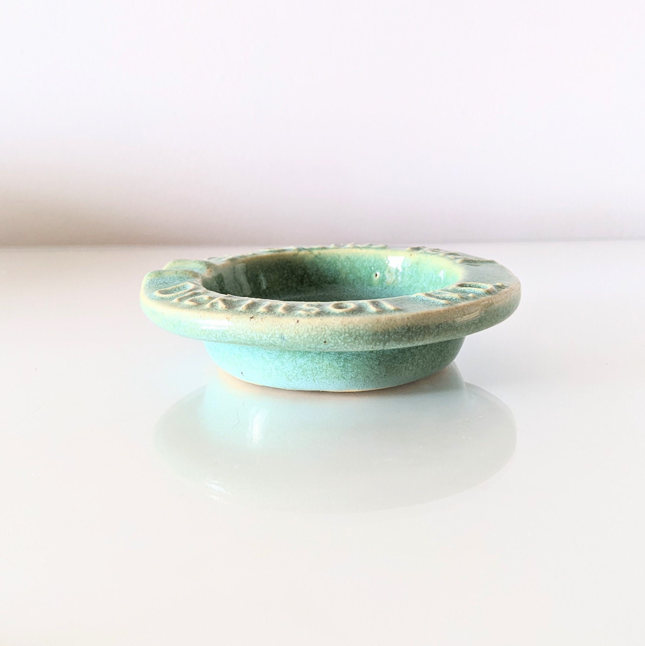 Vintage St. Charles Hotel Ashtray Dickota Pottery Dickinson - Etsy