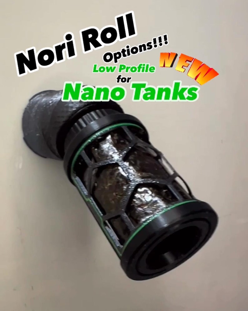 Articulating Nori Fish Feeder: Twist-load, Magnetic Mount & Suction Cup ...