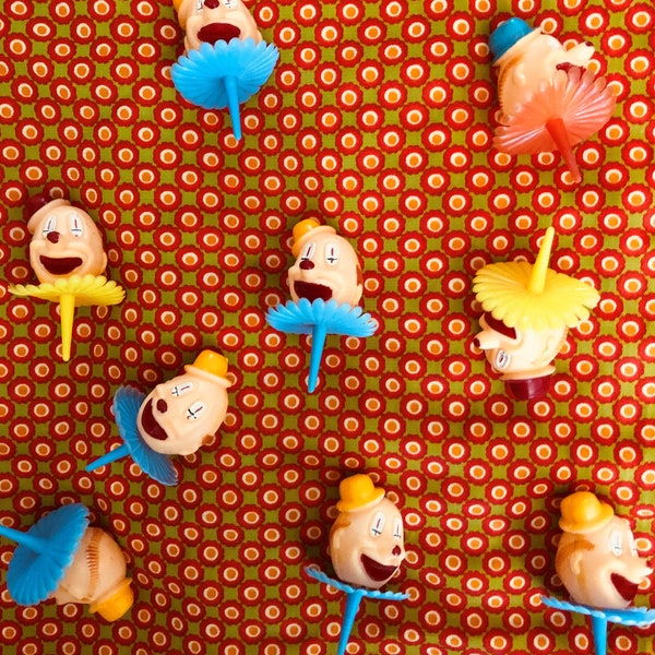 Clown Cake Toppers - Etsy