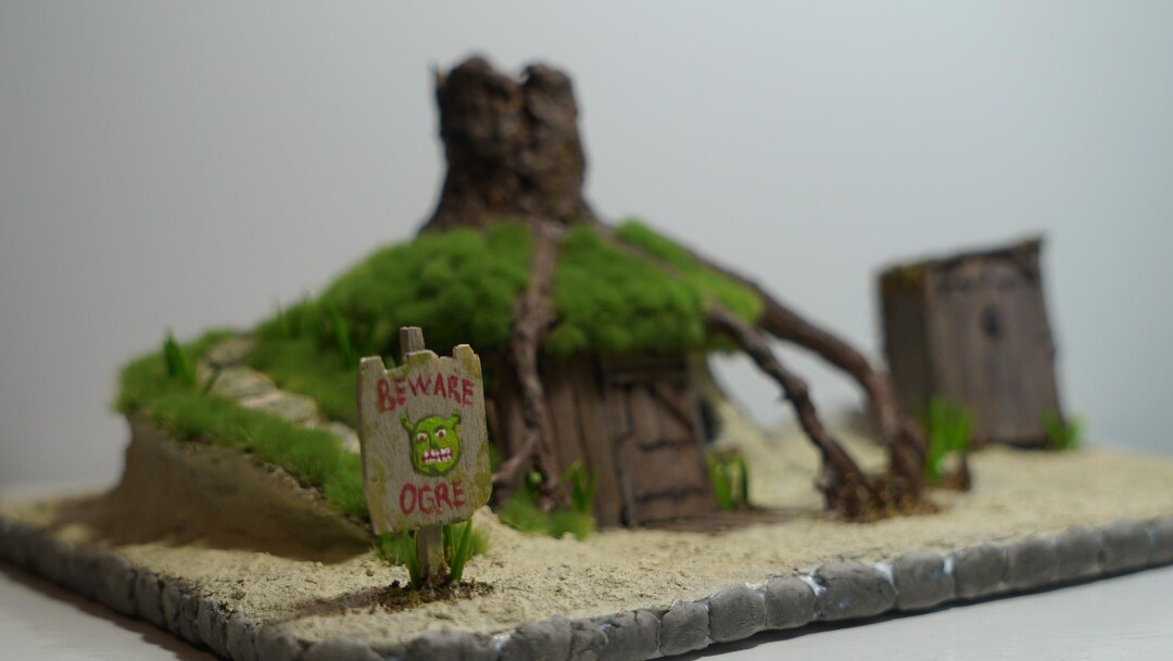Shrek's Swamp Diorama Miniature - Etsy