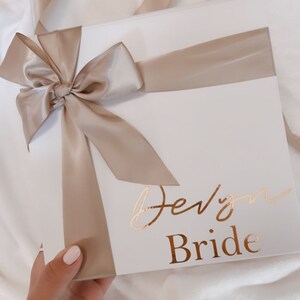 Bride Box | Bride to Be Box | Miss to Mrs Box | Gifts for Bride ...