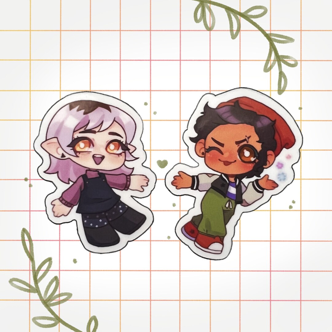 LUMITY Stickers TOH Pack of 2 - Etsy