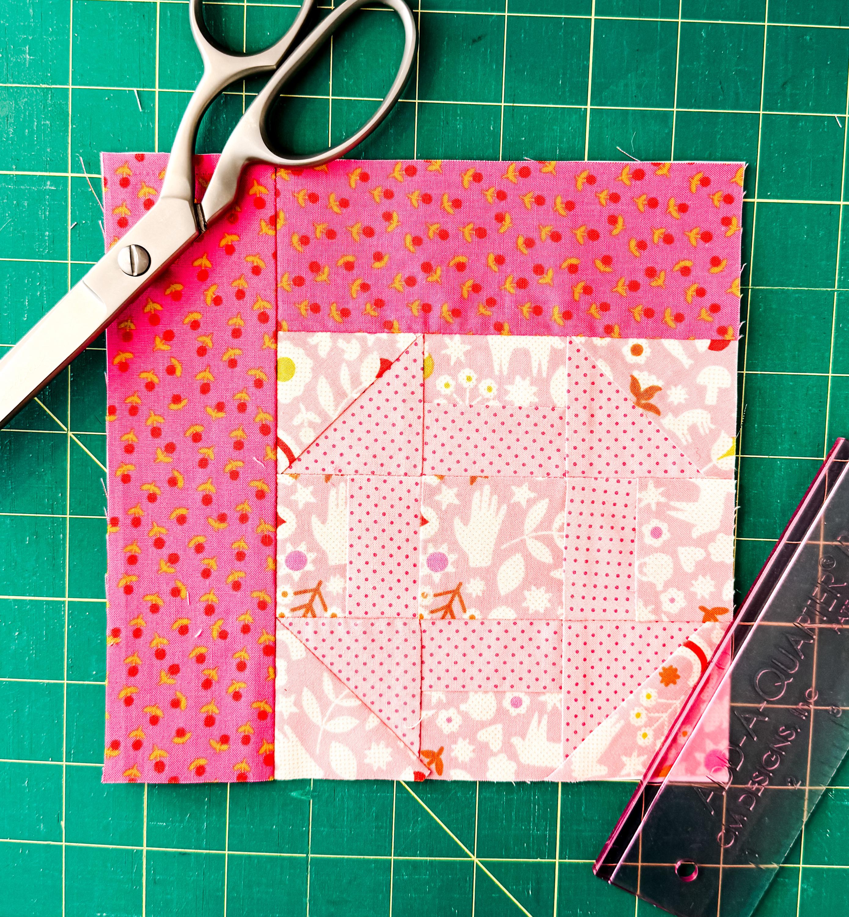 Modern Offset Churn Dash | FPP Block Pattern | 12 Inch Block ...