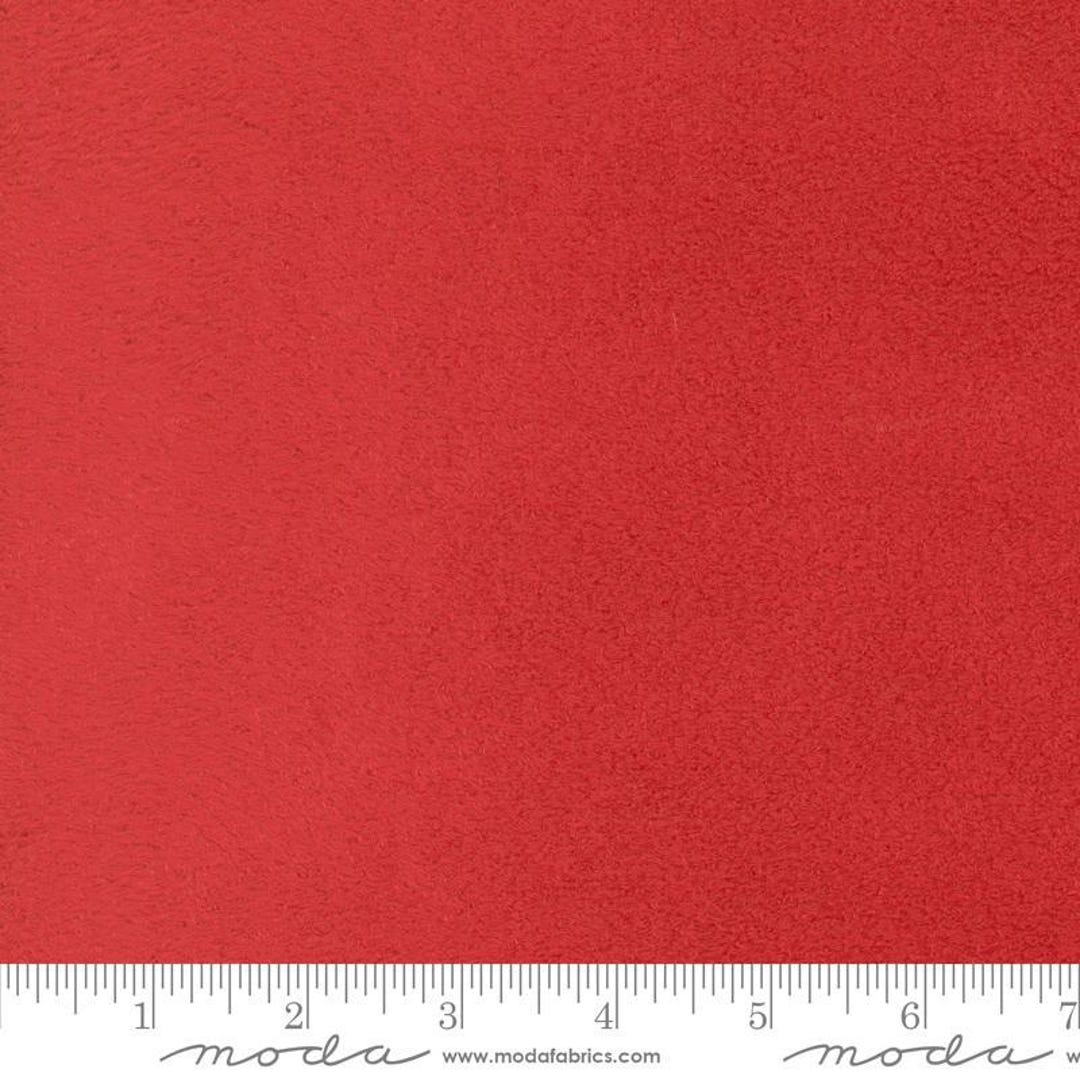 Minky Fabric, Christmas Red Fabric: 60" Wide Fireside Moda - Etsy
