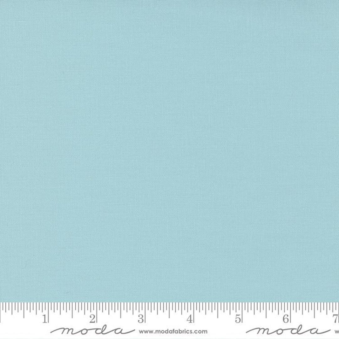 Bella Solids Mist Fabric: Moda 100% USA Cotton, Blue, by the Yard - Etsy