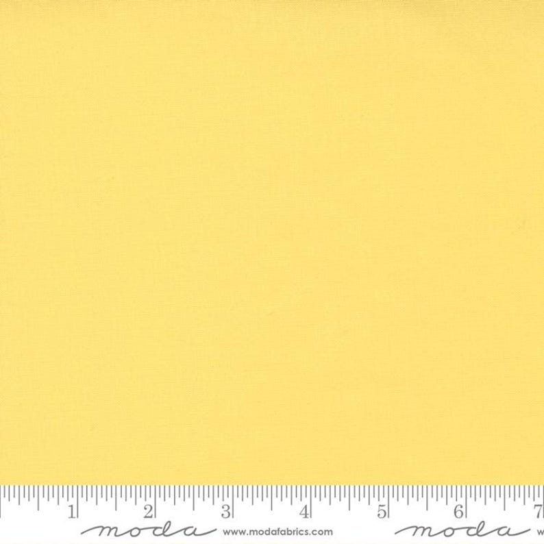 Bella Solids 30's Yellow Fabric: Moda USA Cotton Quilting Material - Etsy