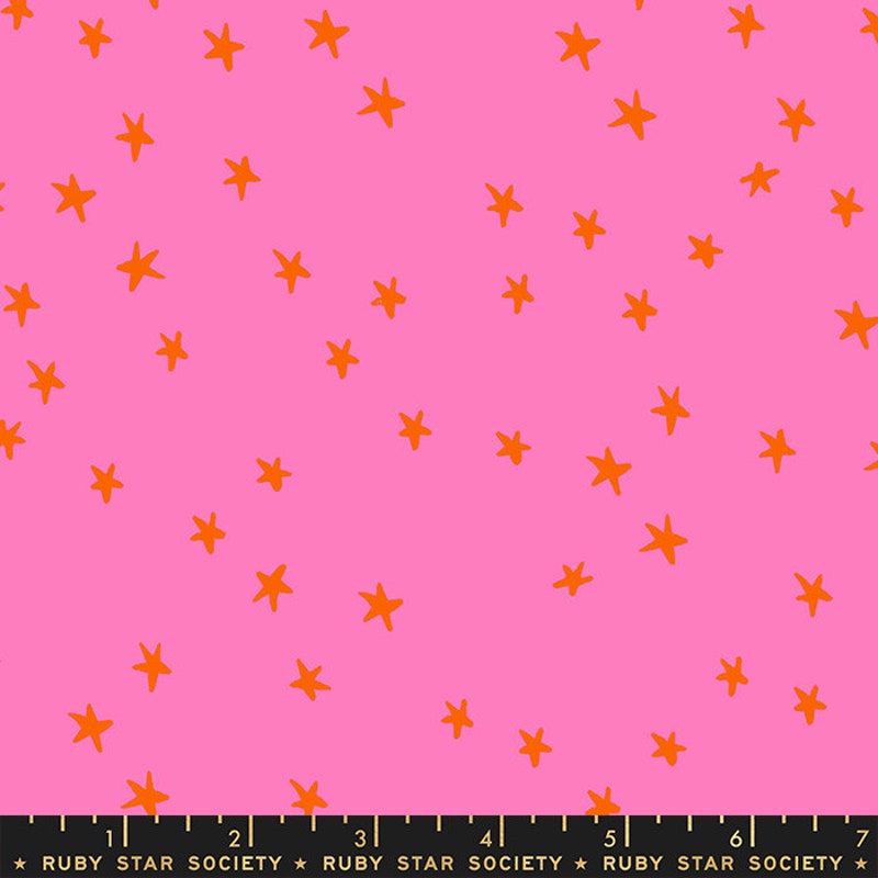 Ruby Star Fabric - Etsy