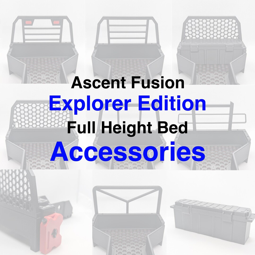 Redcat Ascent Fusion - Explorer Edition - Accessories - Etsy
