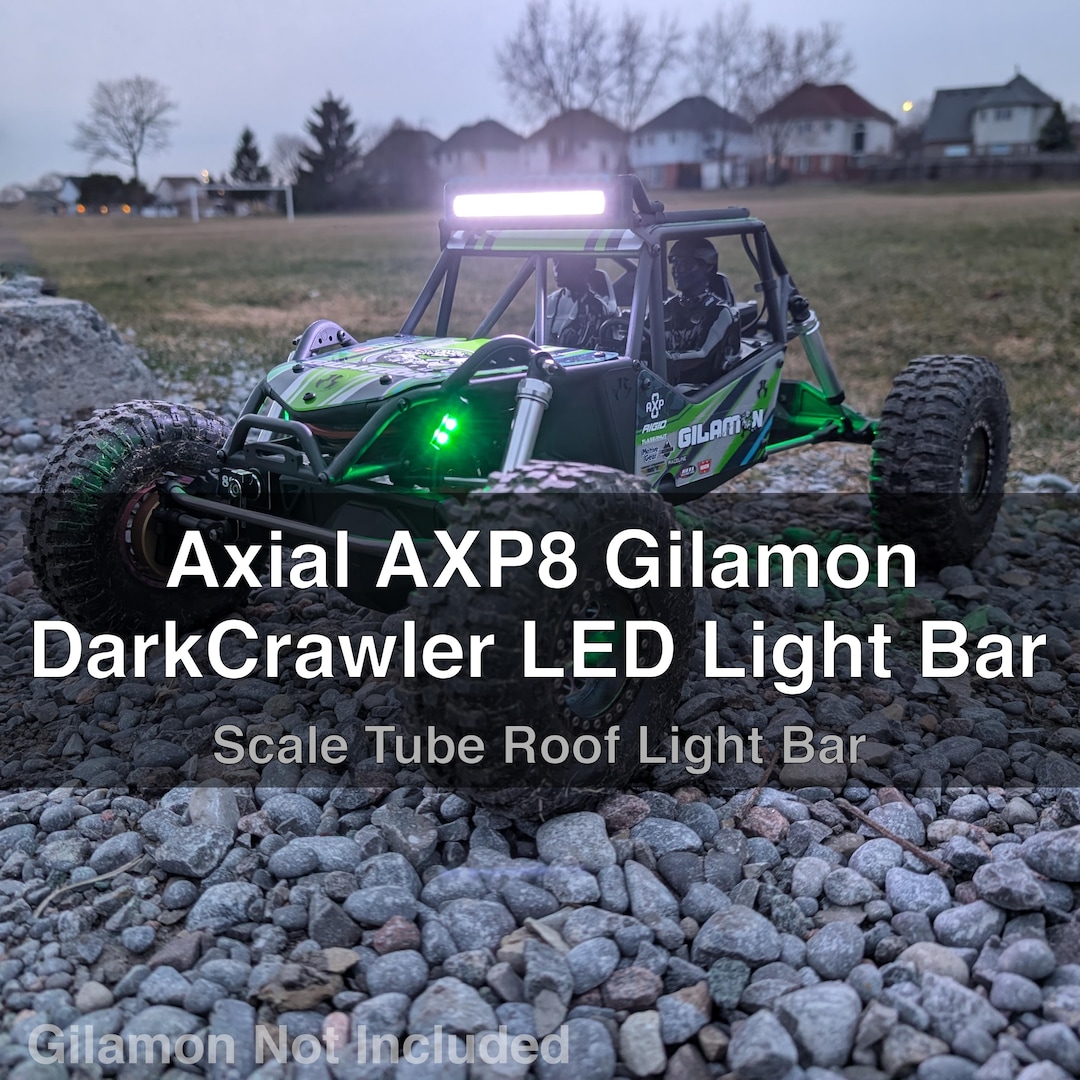 Axial AXP8 Gilamon - Darkcrawler LED Light Bar - 3D Printed RC Crawler ...