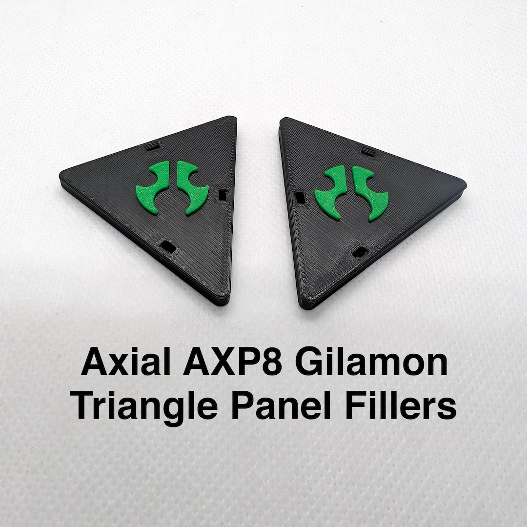 Axial AXP8 Gilamon - Triangle Panel Fillers – Custom 2-color Inserts - Etsy