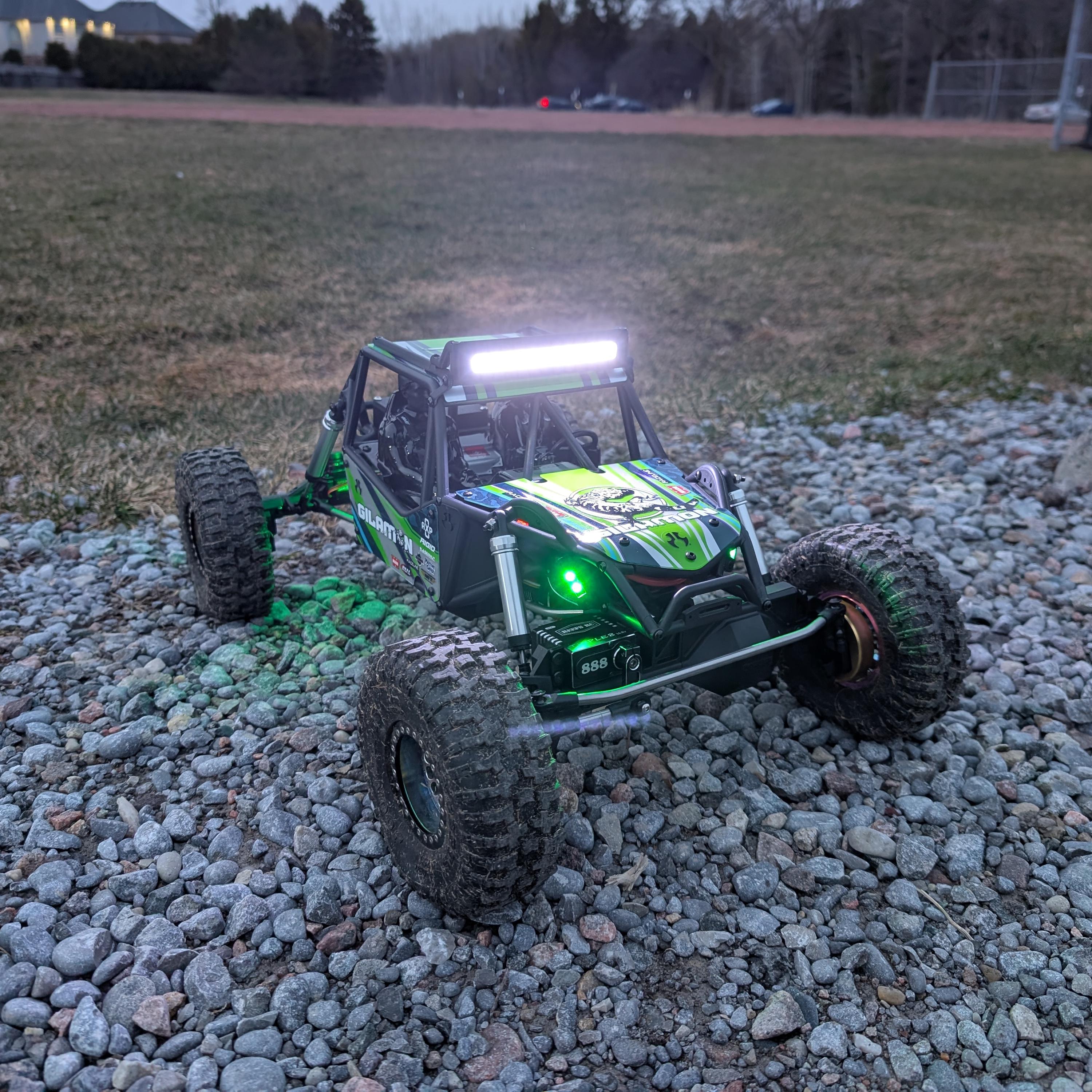 Axial AXP8 Gilamon - Darkcrawler LED Light Bar - 3D Printed RC Crawler ...