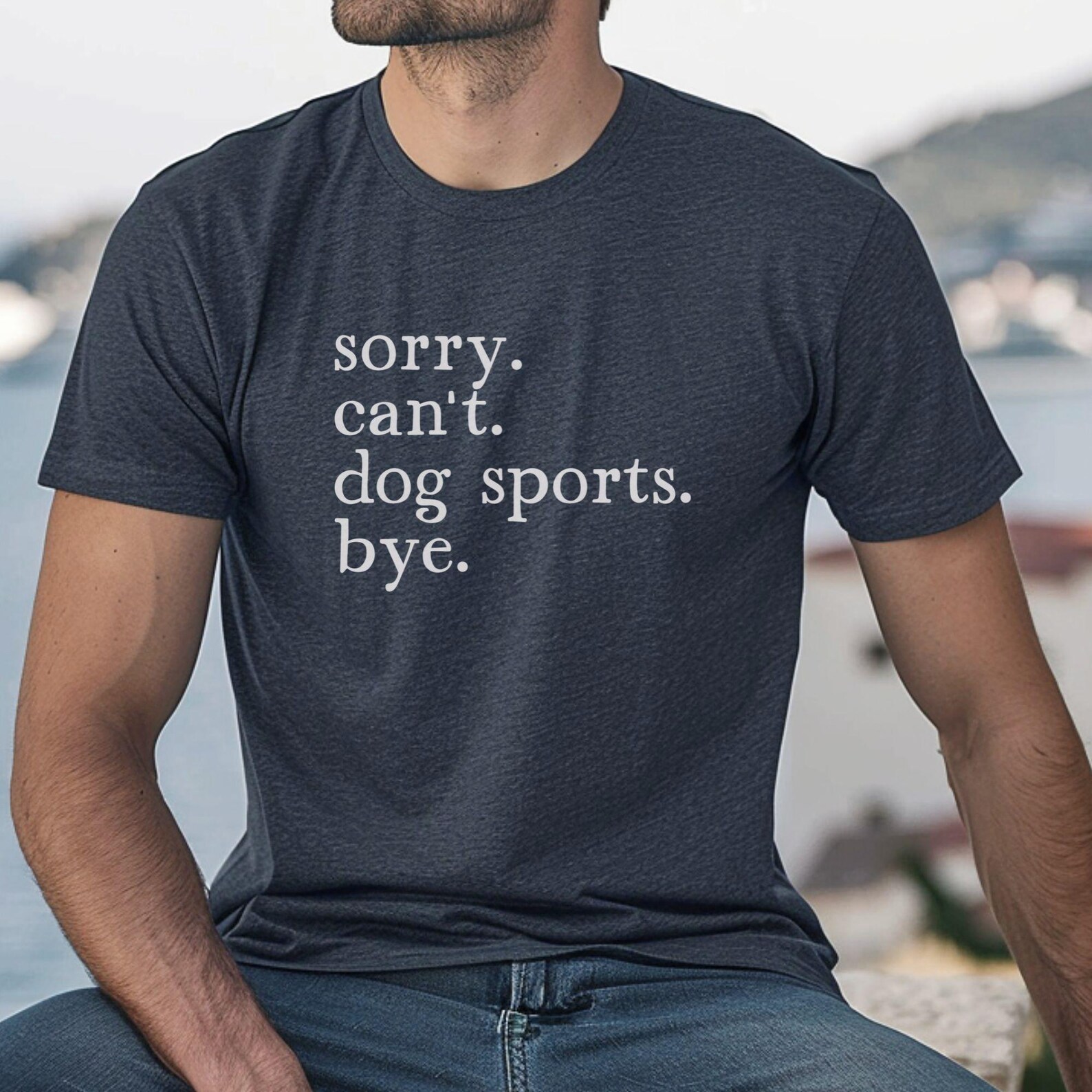 Sorry Cant Dog Sports T-shirt, Dog Trainer Shirt, Dog Sports Gift, Dog ...