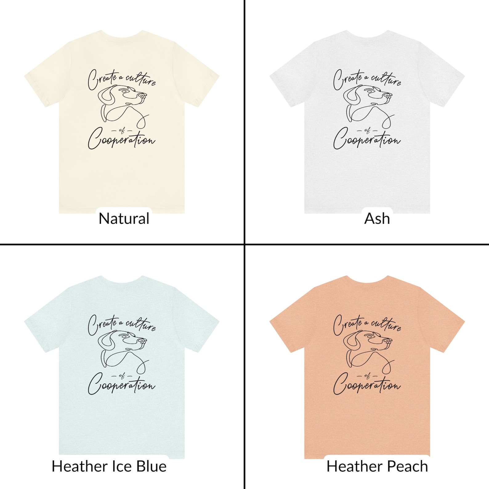 Positive Dog Trainer Back Print T-shirt, Dog Trainer Gift, Dog Training ...
