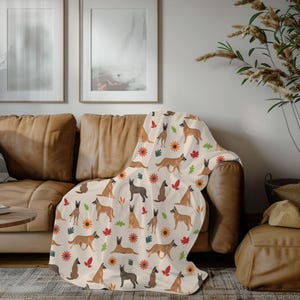 Belgian Malinois Blanket, Malinois Gift, Malinois Lover, Belgian ...