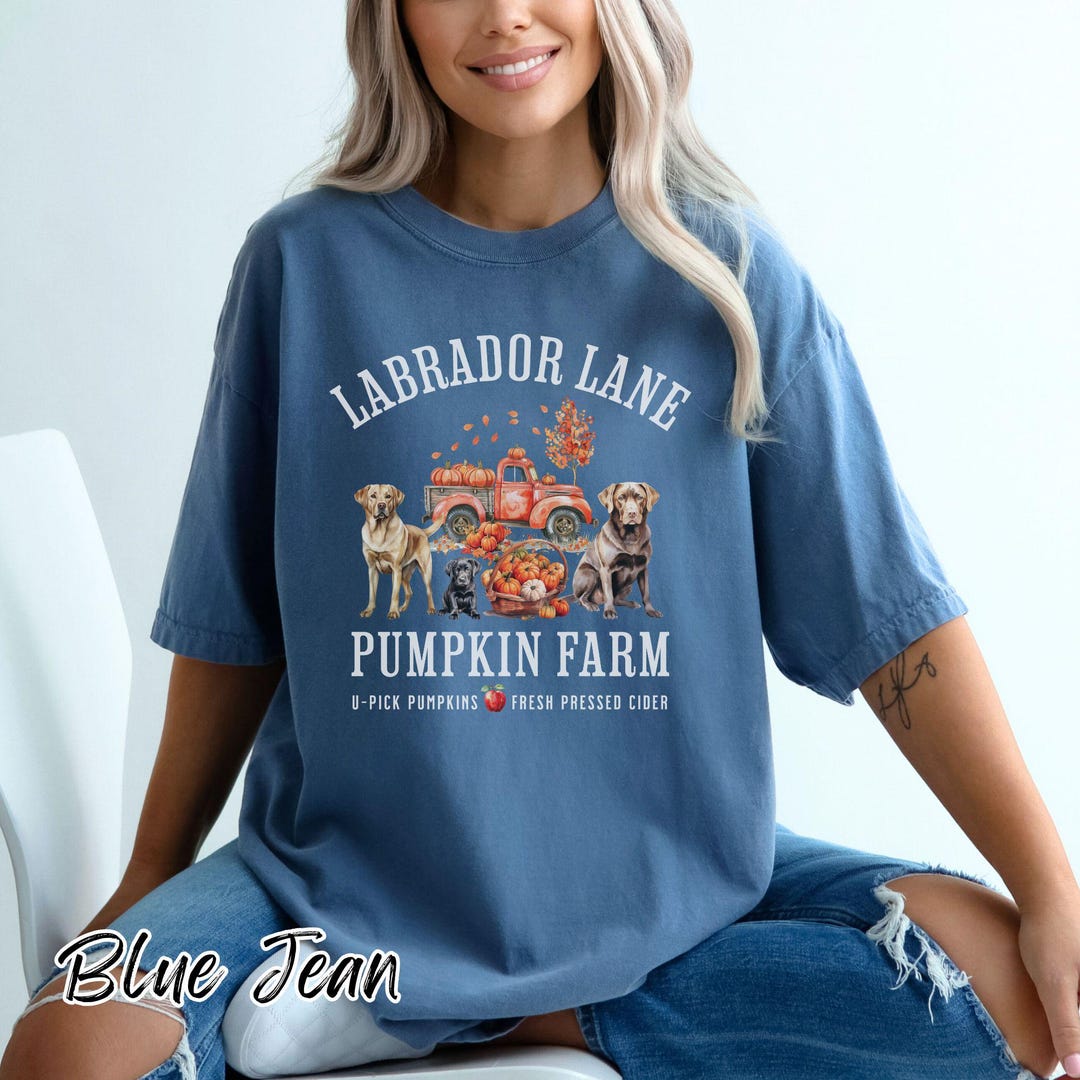 Labrador Retriever Comfort Colors Tee, Labrador Lover Gift, Labrador ...