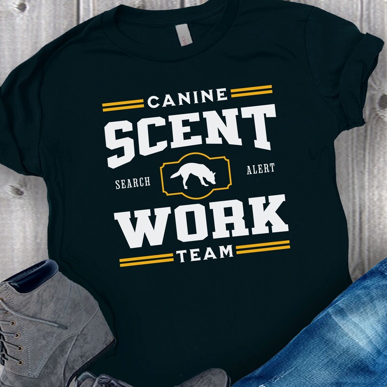 Dog Scent Work T-shirt Scentwork for Dogs Tee K9 Nose Work - Etsy