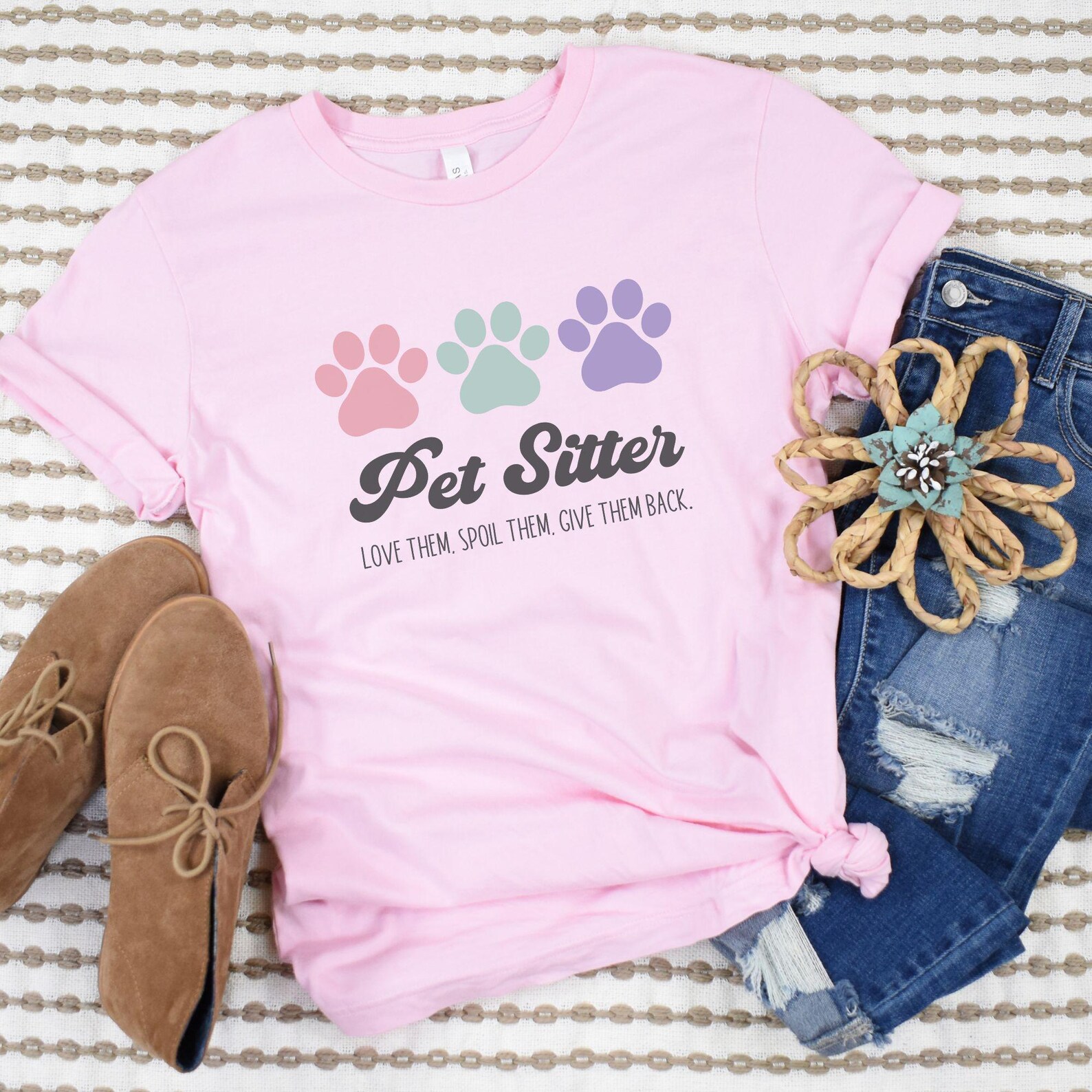 Pet Sitter T-shirt, Dog Sitting, Pet Sitting Gift, Funny Dog Lover, Dog ...