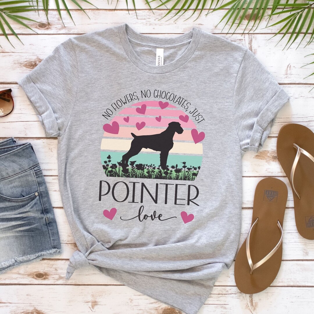 German Wirehaired Pointer T-shirt, Wire Hair Pointer Shirt, Pointer Mom ...