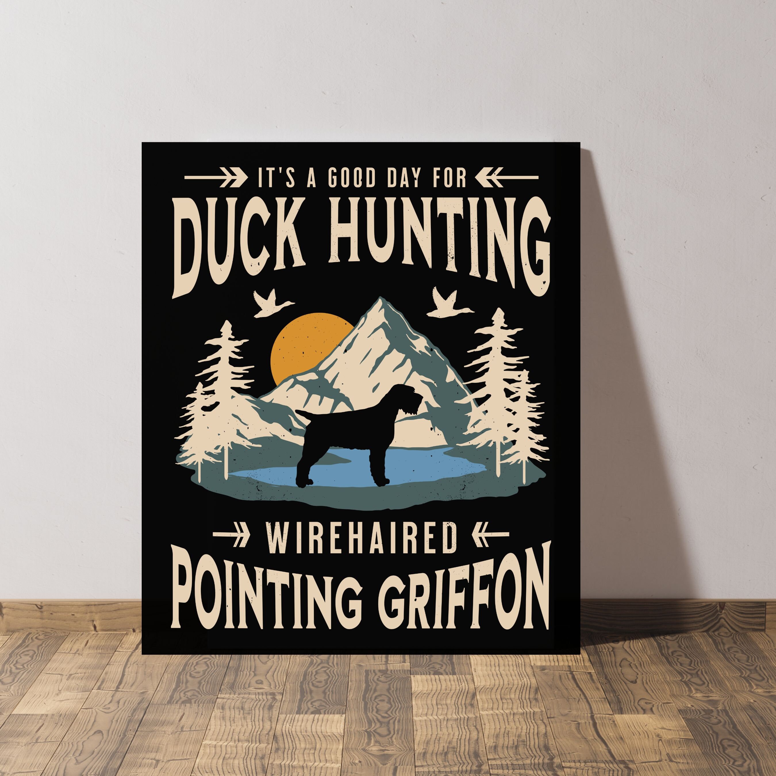 Wirehaired Pointing Griffon Duck Hunting