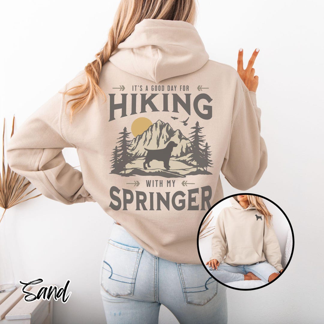 Springer Spaniel Hoodie, Springer Mom Gift, English Springer Spaniel ...
