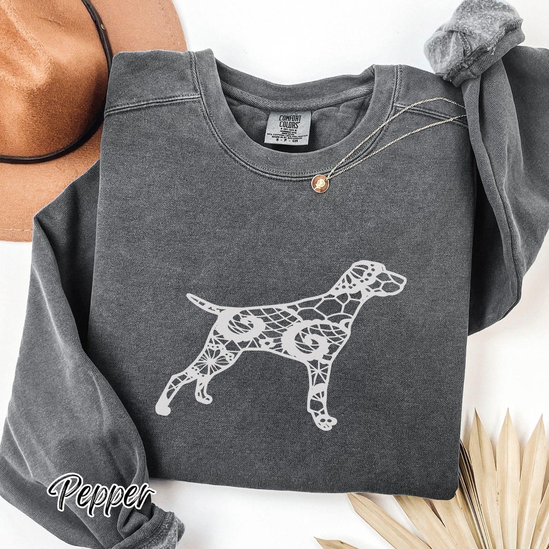 German Shorthaired Pointer Sweatshirt, Comfort Colors® Pointer, German ...