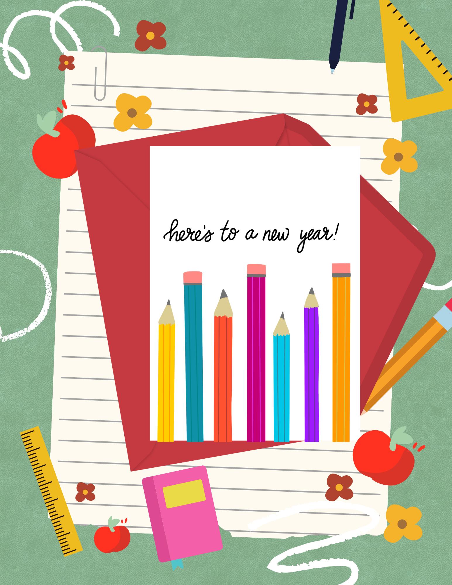 Printable Back to School Card | for Students, Teachers, Parents and ...