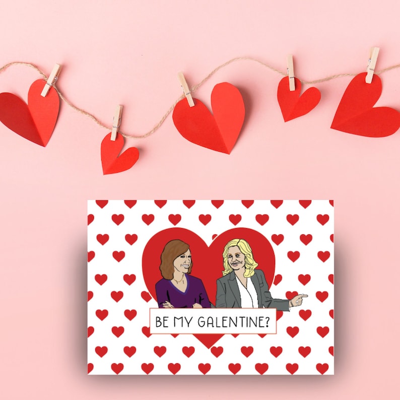 Printable Galentine's Day Card Instant Download - Etsy