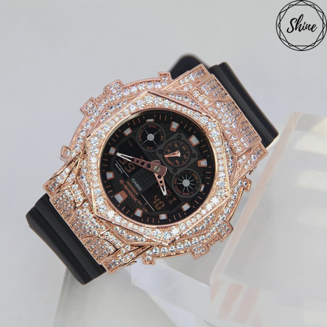Icy Watch Diamond Watch Bling Watch Hip Hop Jewelry - Etsy