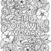 Digital Coloring Pages, Yogi Coloring Pages, Wild Woman Coloring Pages ...