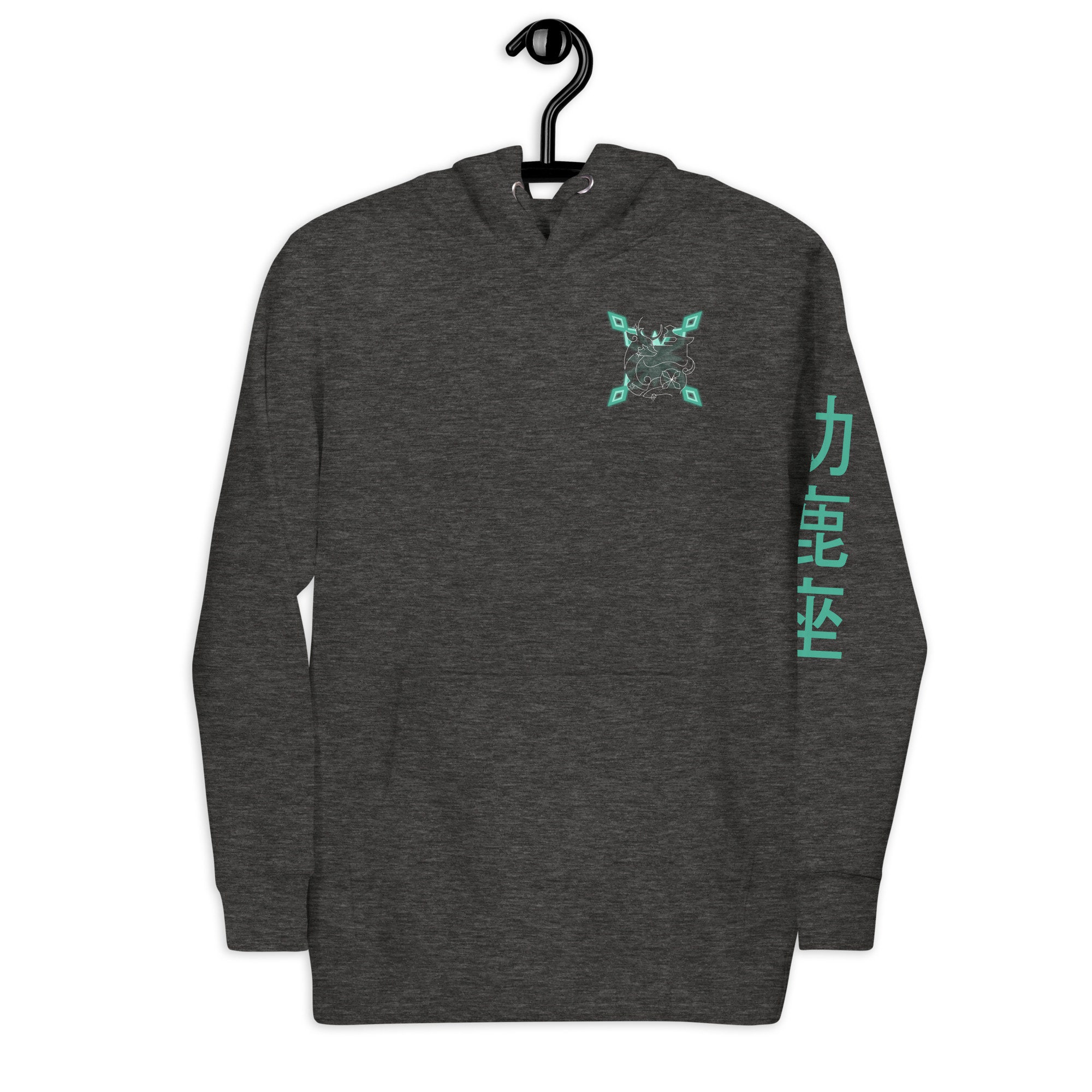 Genshin Impact Inspired Character Hoodie DARK L Fanmade Design - Etsy
