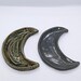 Crescent Moon Shaped Crystal Plates/ Charging Plates/ Trinket Plates ...