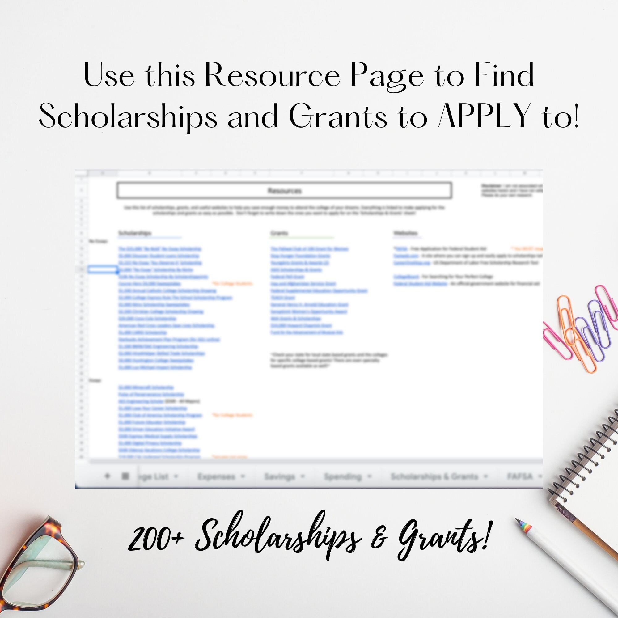 College Financial Planning Student Financial Planner Scholarship ...
