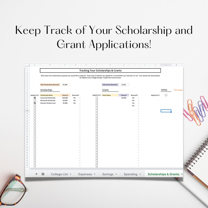 College Financial Planning Student Financial Planner Scholarship ...
