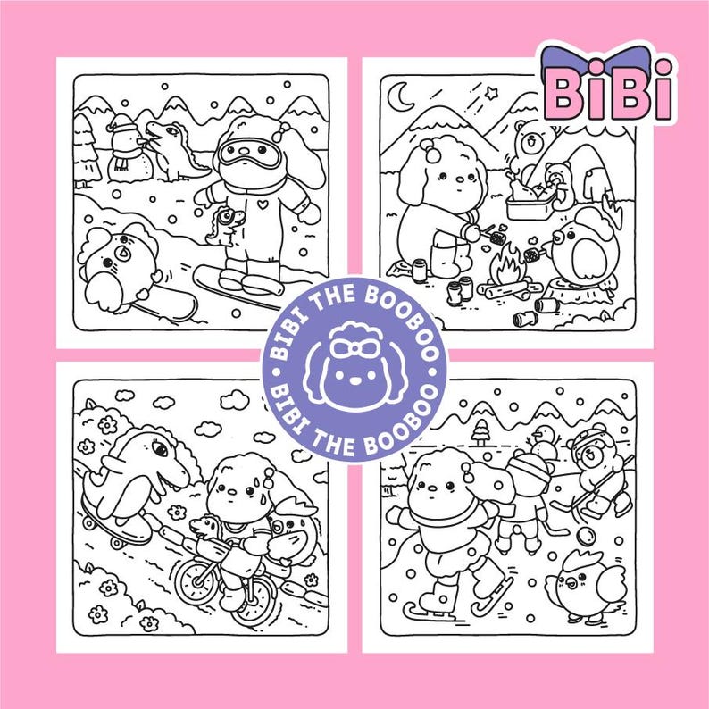 Cozy Bold and Easy Coloring Book, Cute and Easy Coloring Book, Bold ...