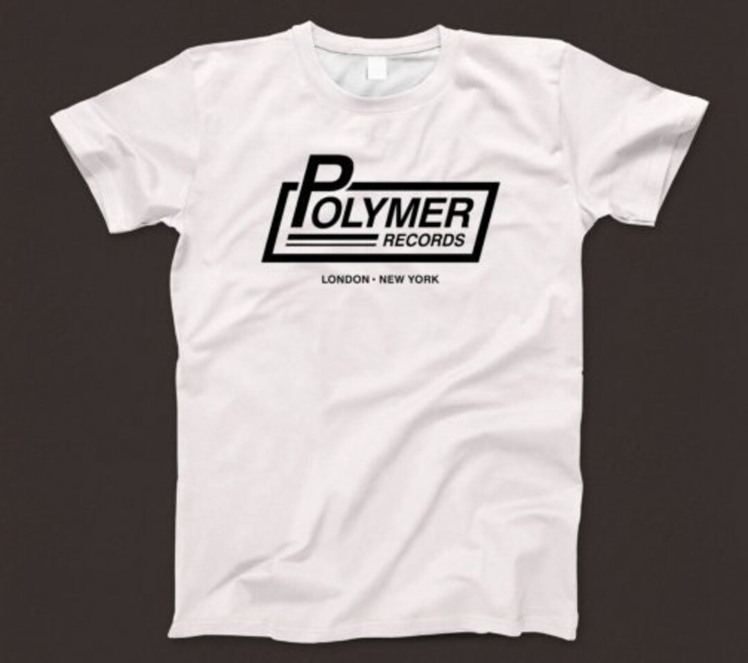 Polymer Records T Shirt 908 Retro White Unisex Graphic Tee - Etsy